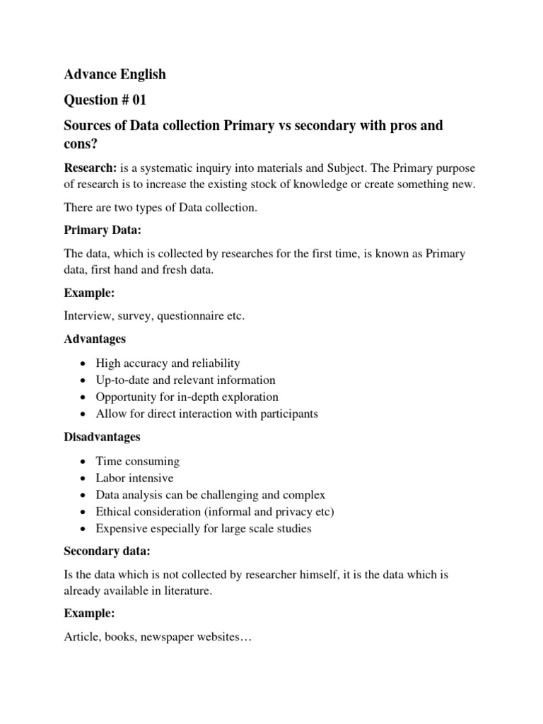 Advance English | PDF | Questionnaire | Data