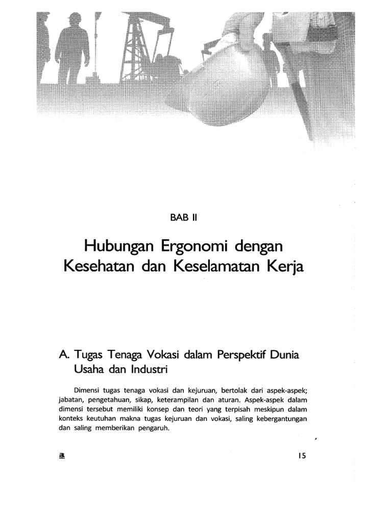 Ergonomi Dan K3 -Bagian 2 | PDF