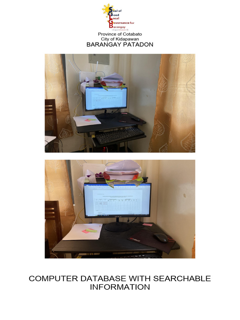SGLGB Template - Computer Database With Searchable Information | PDF