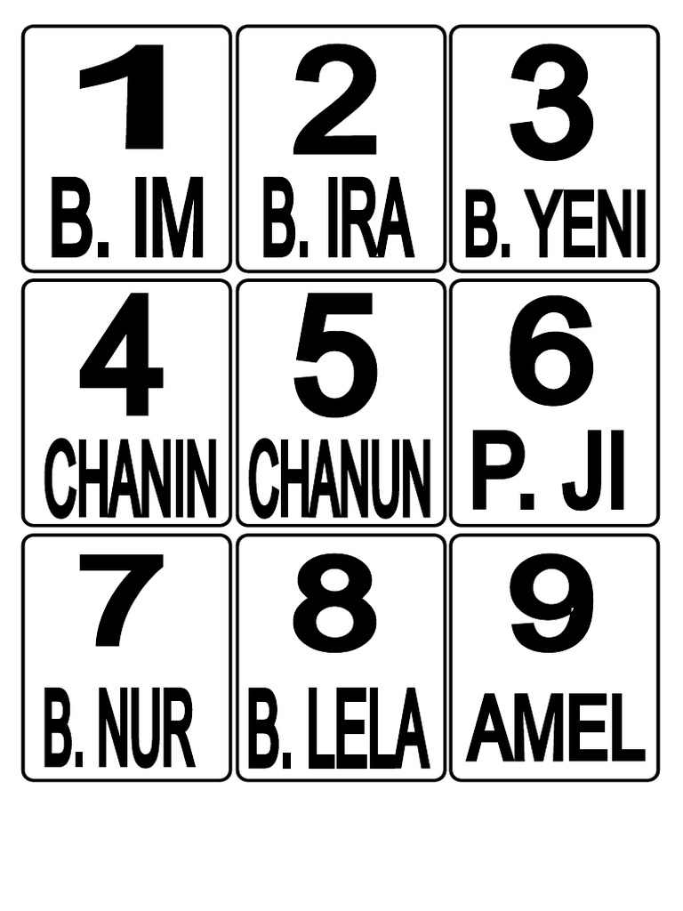 Nomor Urut Bis | PDF