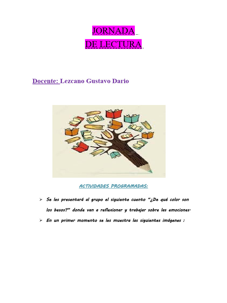 PROYECT LECTURA Gusty | PDF | Color | Arco iris