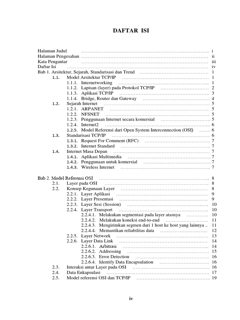 Jaringan Komputer (Daftar Isi) | PDF | Komputer