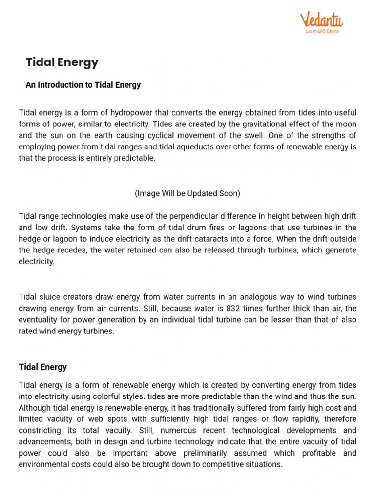 Tidal Energy | PDF
