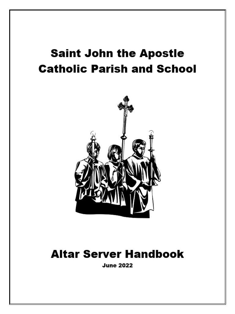 2022-Altar-Server-Guide | PDF | Altar | Mass (Liturgy)