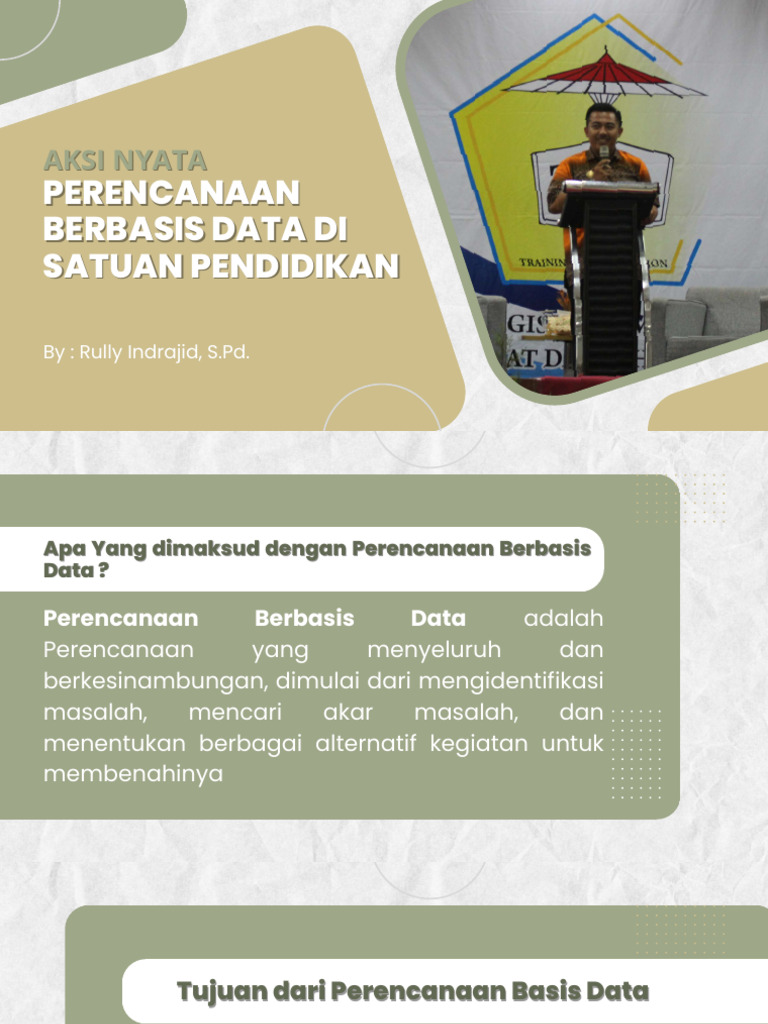 Aksi Nyata - Perencanaan Berbasis Data | PDF