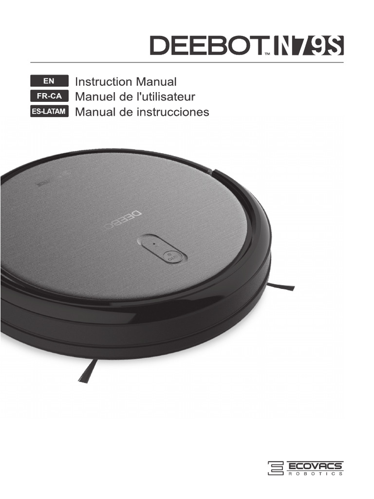 Ecovacs Deebot N79S Instruction Manual | PDF