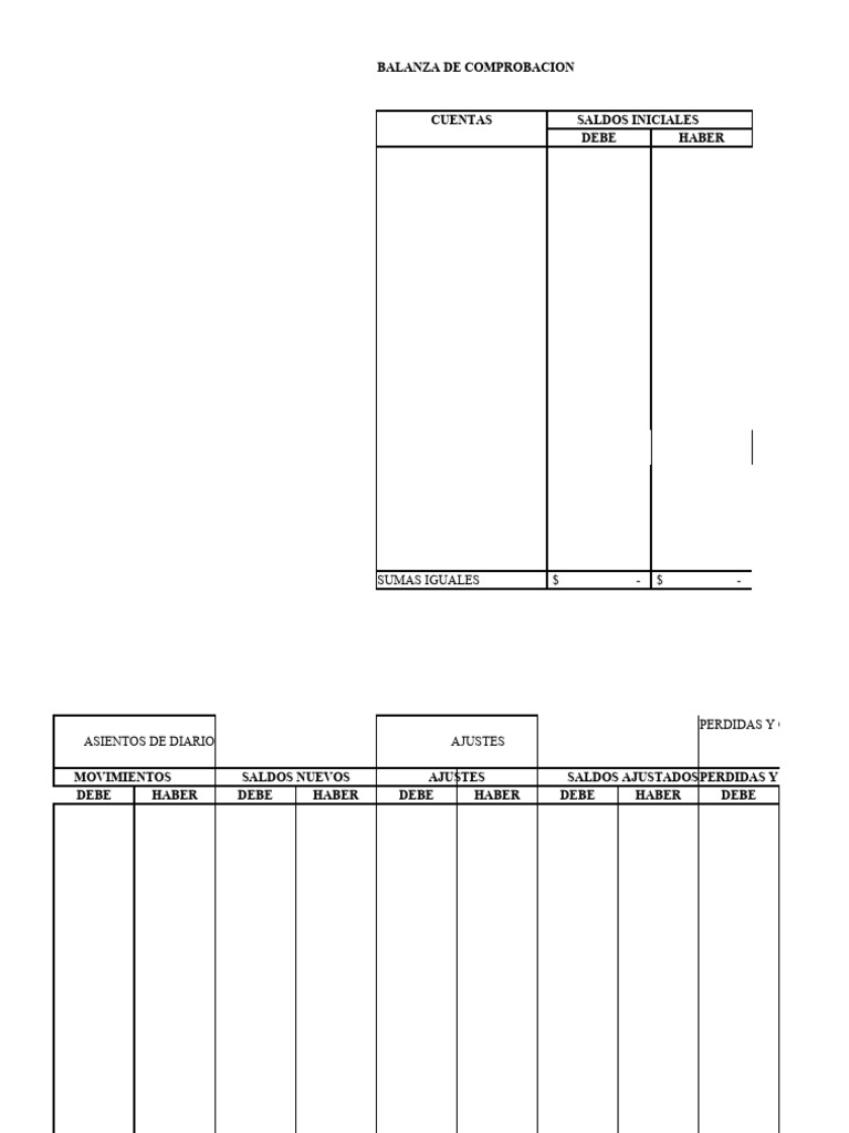 Formato Contabilidad | Descargar gratis PDF | Industrias de servicio ...