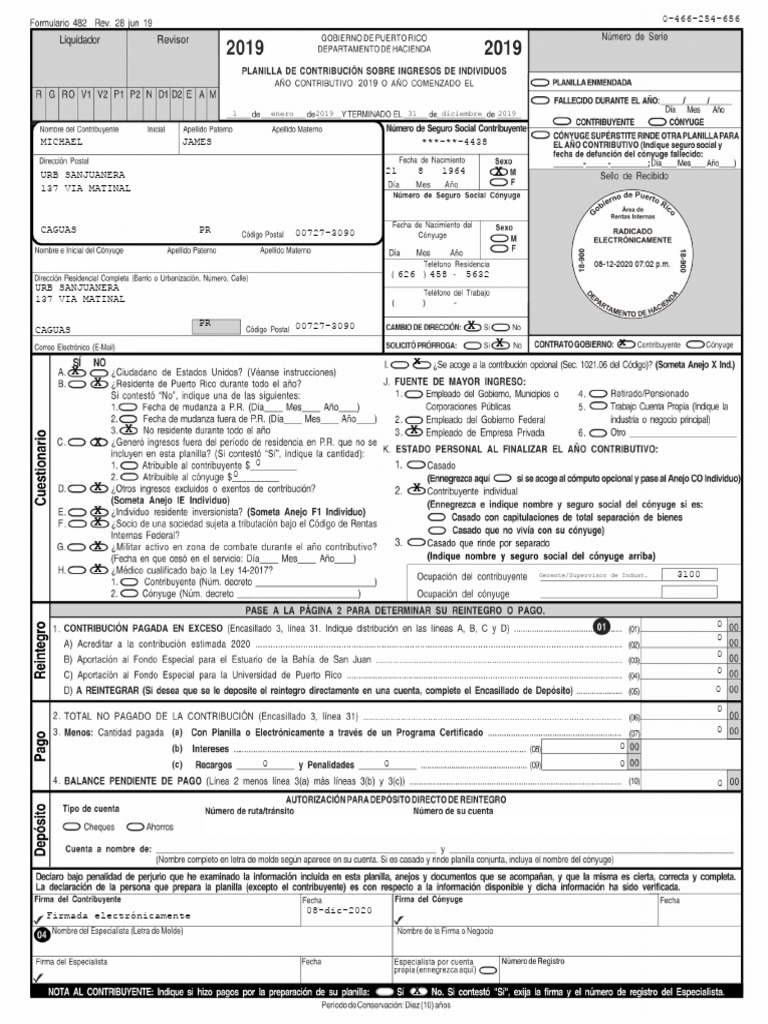 Mi Planilla | PDF