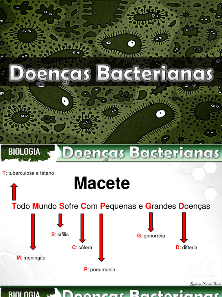 5 - Doenças Causadas Por Bactérias | PDF | Doenças e distúrbios ...