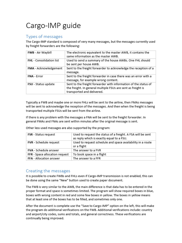 Cargo Imp | Download Free PDF | Cargo | Computing