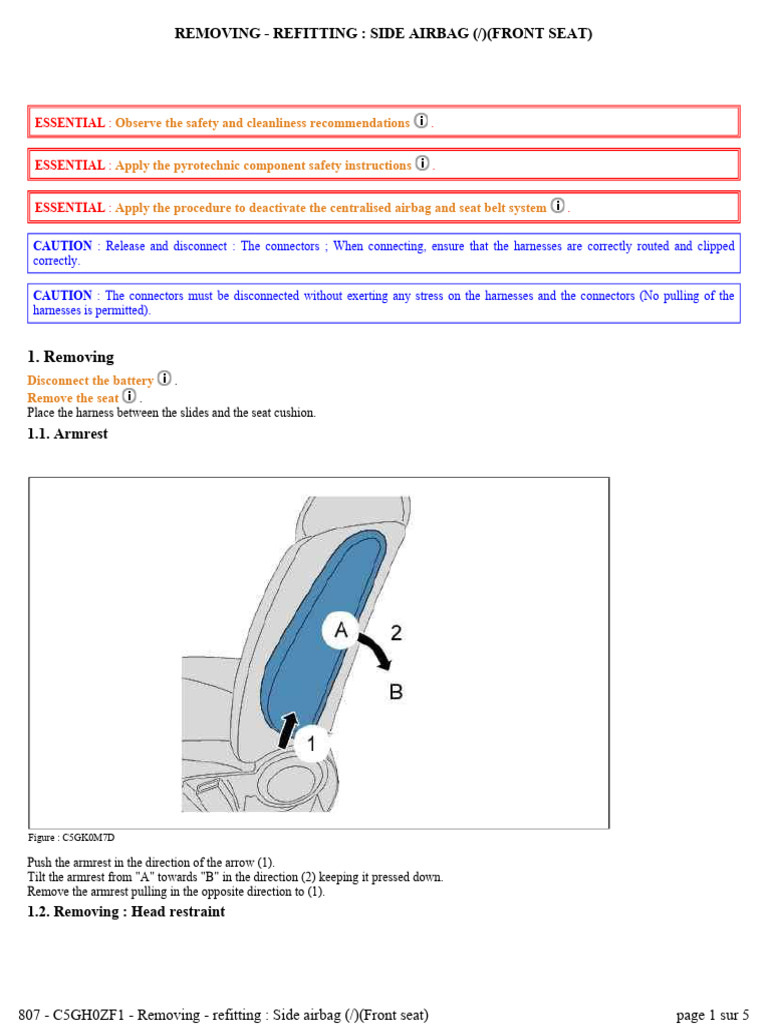 807 Airbag | PDF | Airbag | Equipment
