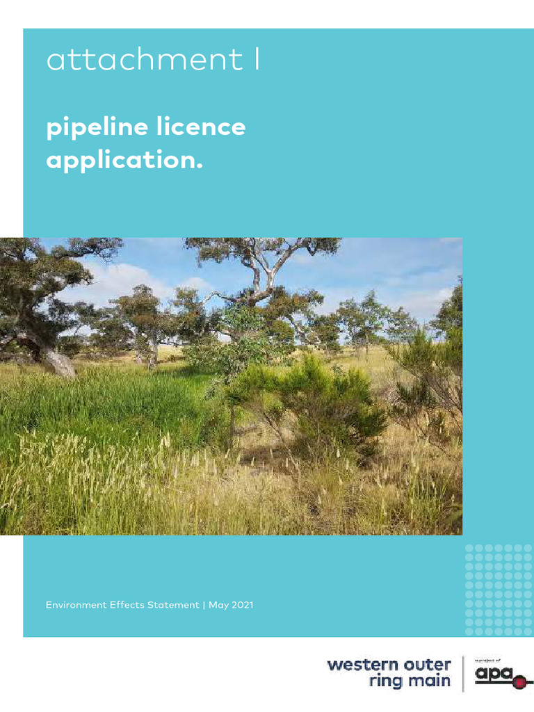 Worm Ees Attachment I - Worm Pipeline Licence Application - 010721 ...