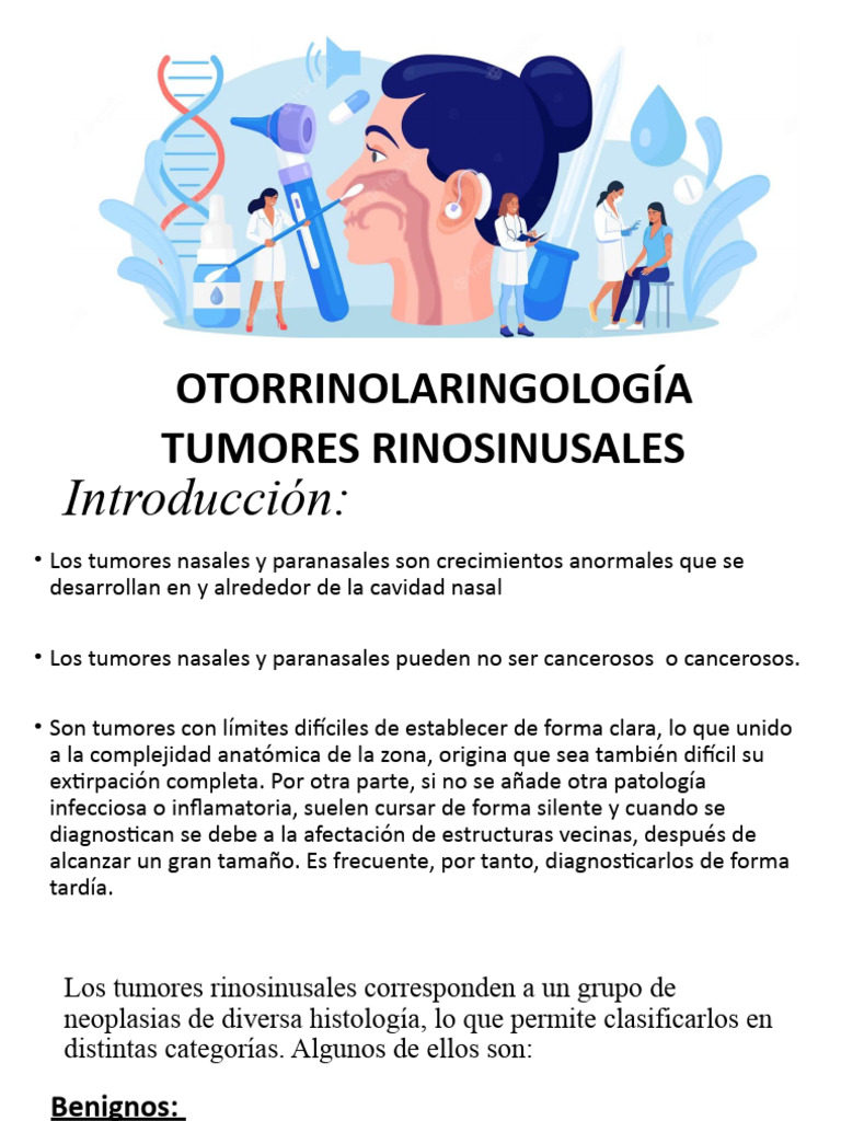 Tumores Rinosinusales | PDF | Cáncer | Neoplasias