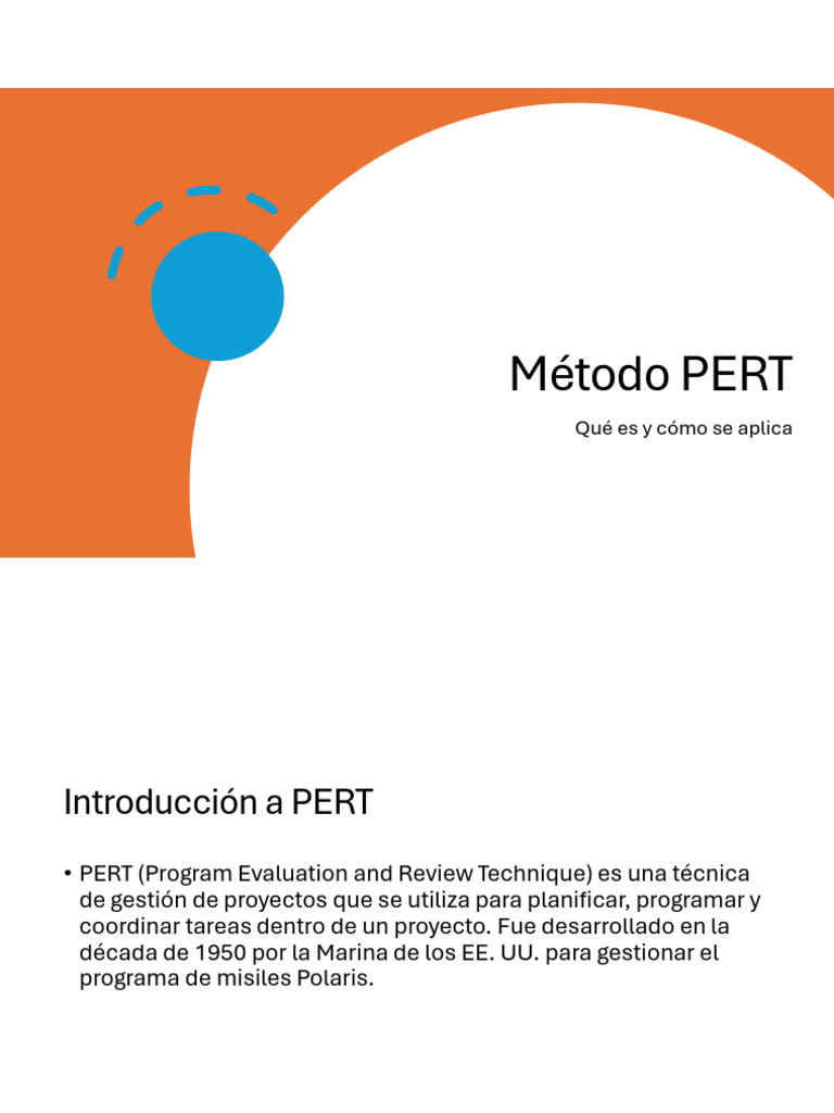 Metodo PERT | PDF