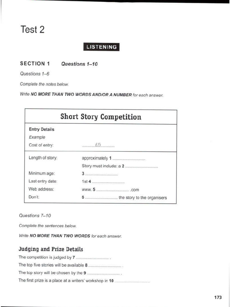 Cambridgeielts10 (Test 2) | PDF