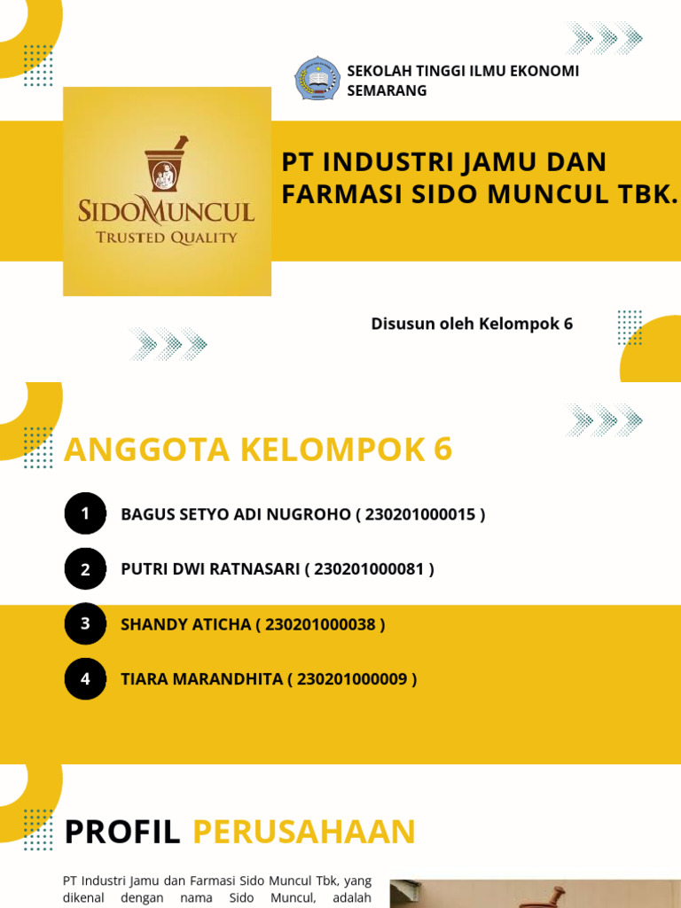 Analisa PT Sidomuncul TBK | PDF