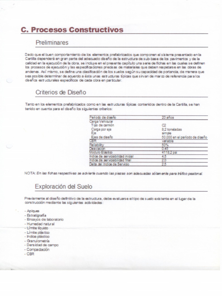 C.Procesos Constructivos | PDF