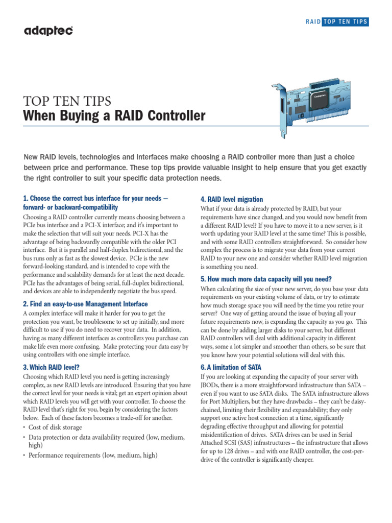 4871 Top10tips Raidtc | PDF | Computer Architecture | Computing