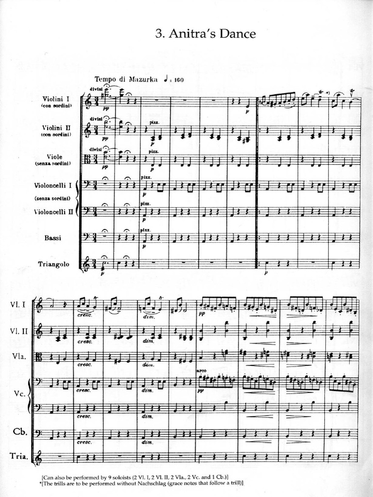 Anitrs's Dance - Grieg Orch. | PDF