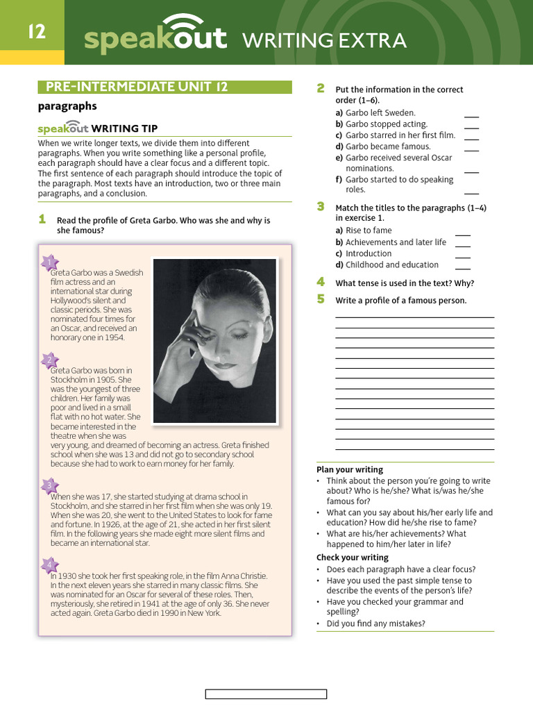 12_Writing extra | PDF | Linguistics