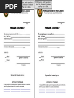 Personnel Locator Slip Personnel Locator Slip: Quality System Form ...