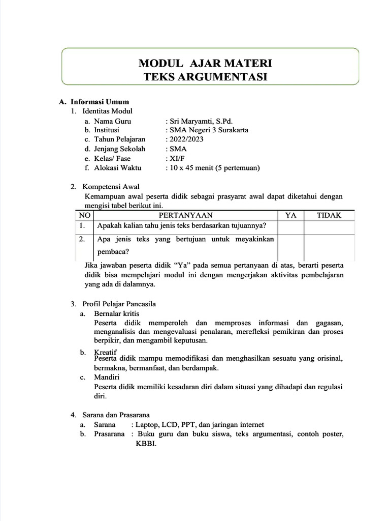 Modul Xi | PDF | Karier & Perkembangan