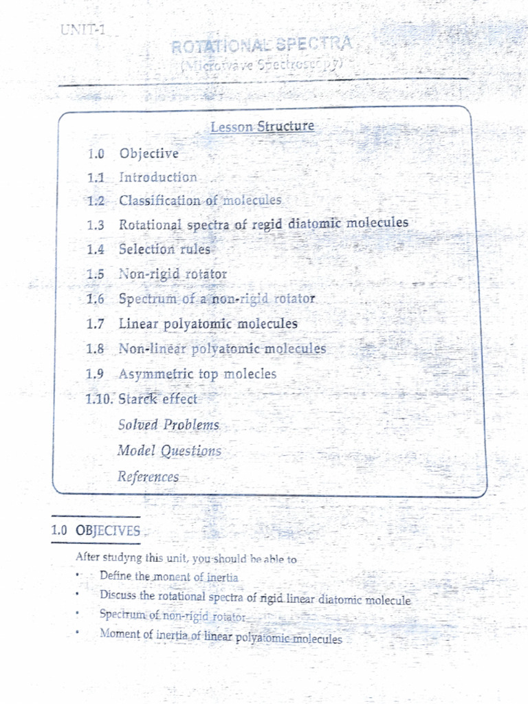 MICROWAVE Spectros | PDF | Spectroscopy | Physical Phenomena