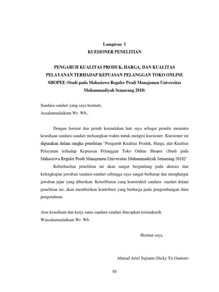 Lampiran Lampiran | PDF