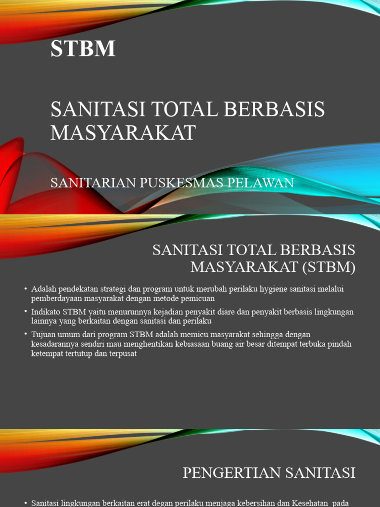 STBM | PDF | Kesehatan Holistik