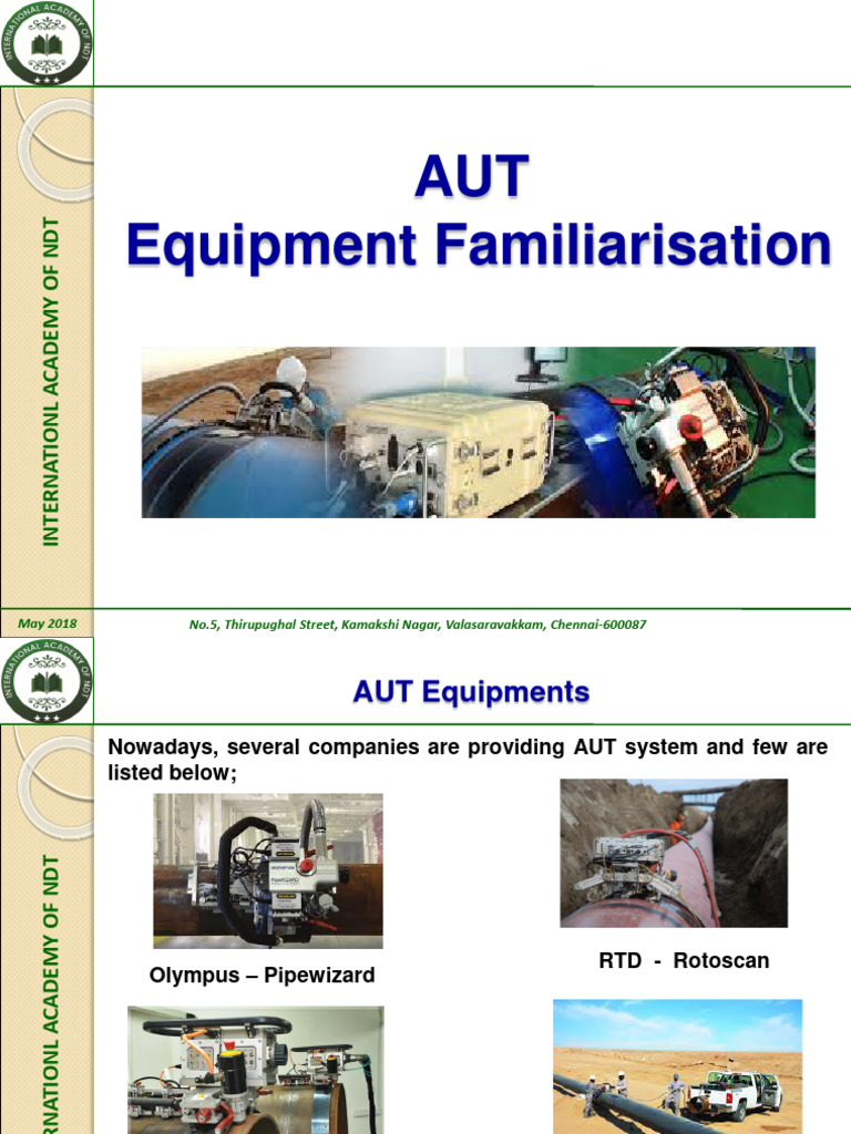 AUT Equipment | PDF | Power Supply | Image Scanner