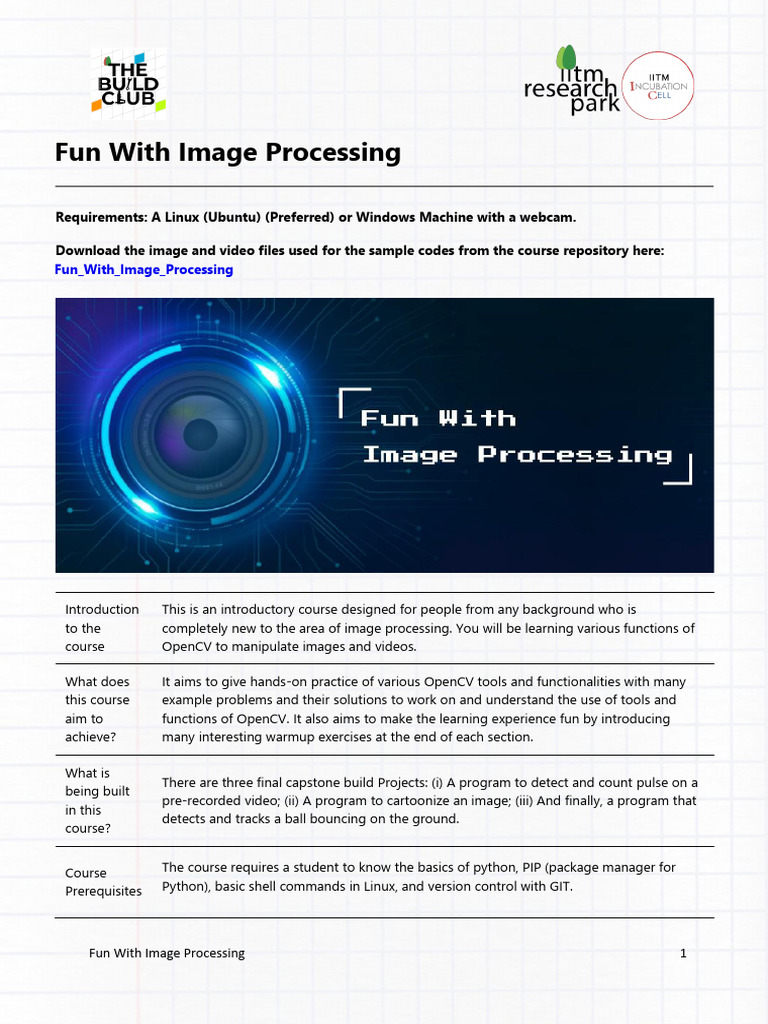 Fun Win Image Processing Manual-1 | PDF | Image Resolution | Python (Programming Language)