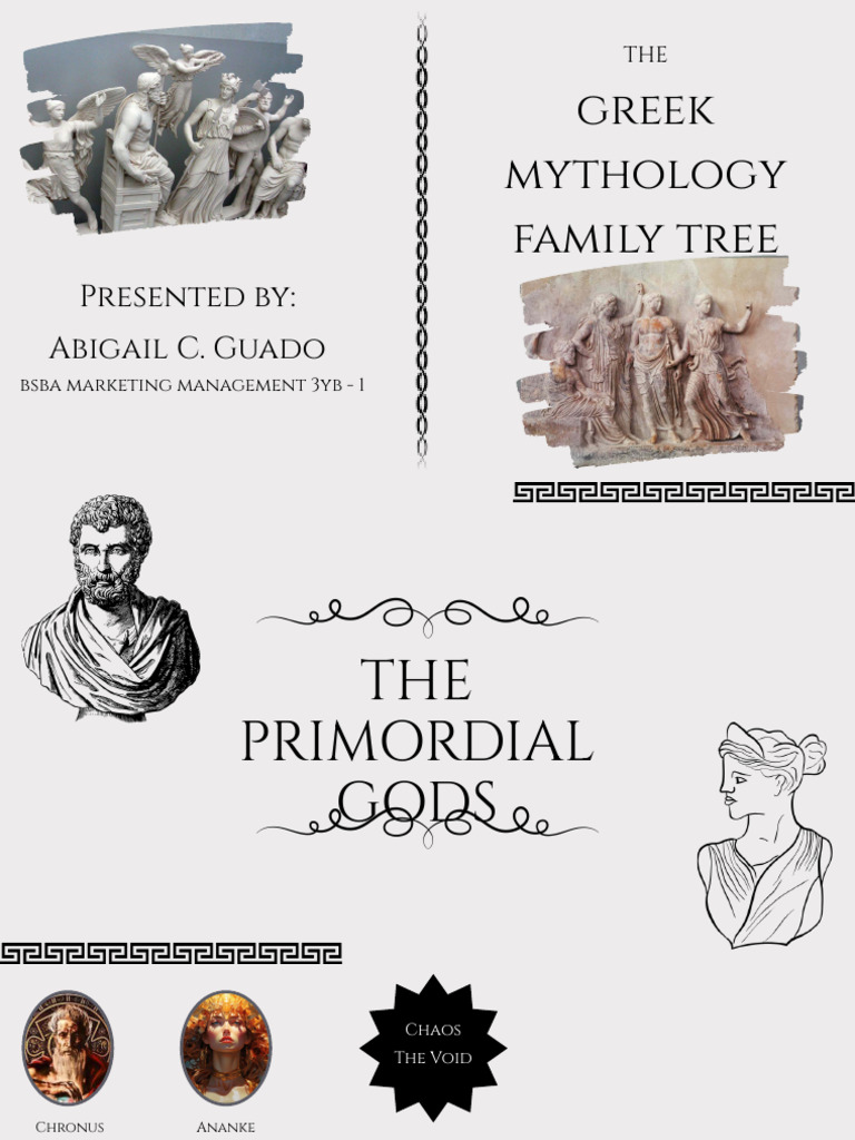 Greek Mythology Family Tree Guide | PDF | Zeus | Mythological Characters