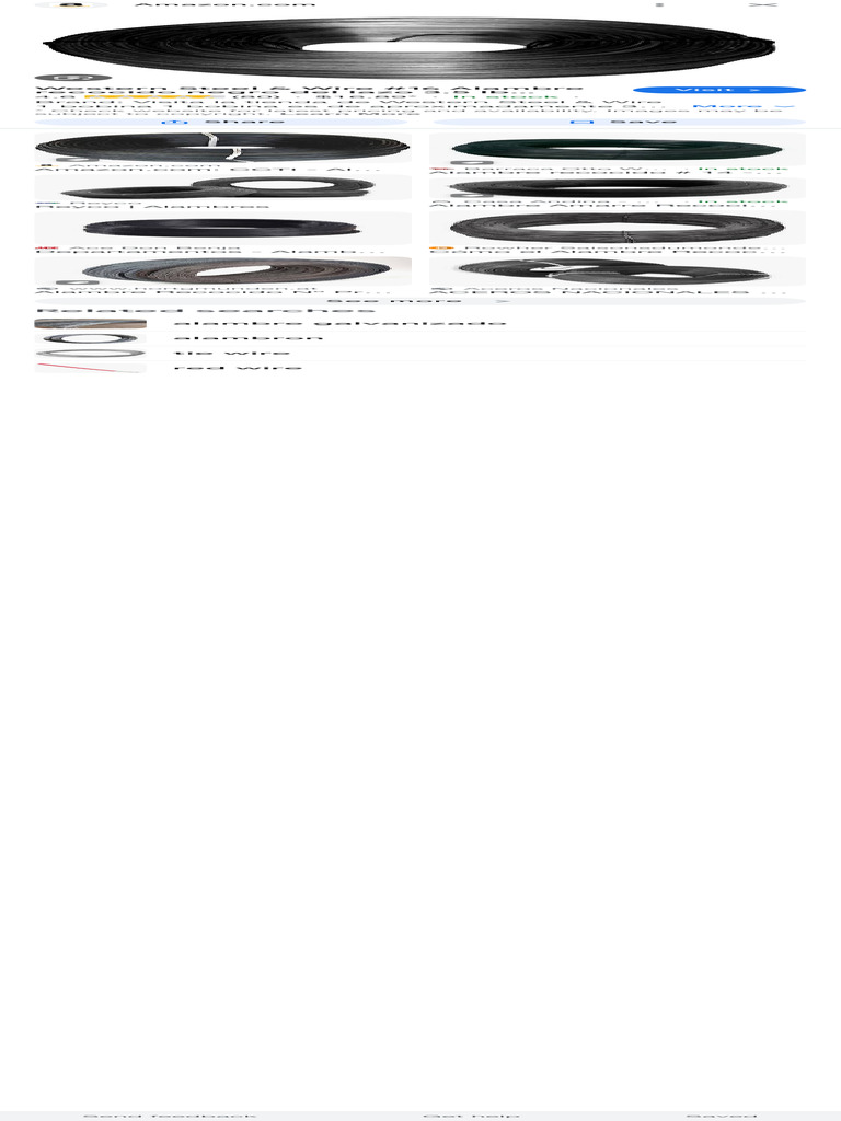 Alambre in English - Google Search | PDF