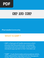 GMP Guide For Drug Products GUI 001 Canada | PDF
