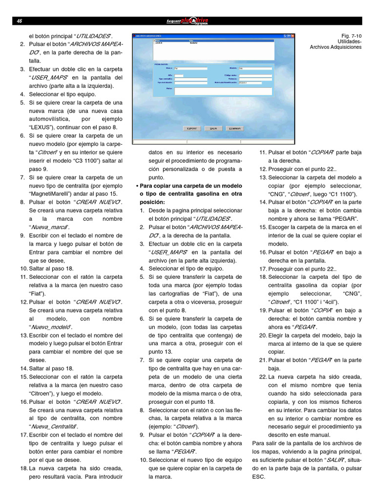 Creación y gestión de carpetas de mapas | PDF | Software | Informática