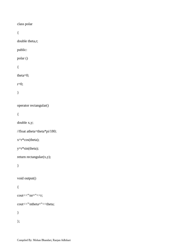 Template | PDF | Parameter (Computer Programming) | Programming Paradigms