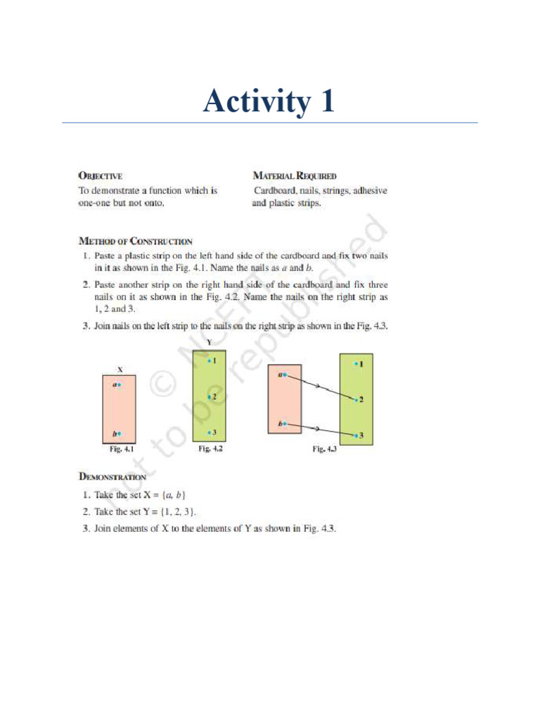 Overview of Activities 1-8 | PDF