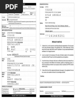 Psa Application Form | PDF | Birth Certificate | Identity Document