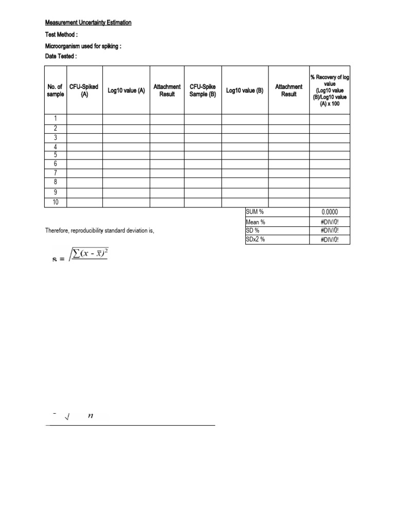 MU ESTIMATION | Download Free PDF | Tablet (Pharmacy) | Standard Deviation