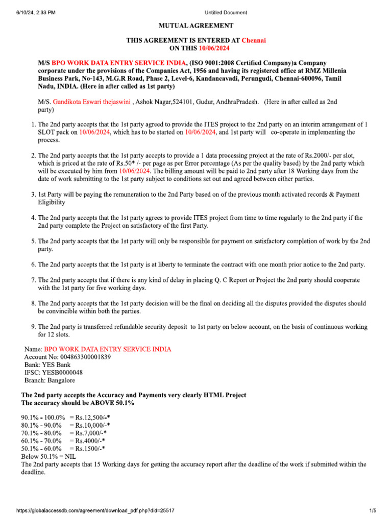 Gandikota Eswari Thejaswini | PDF