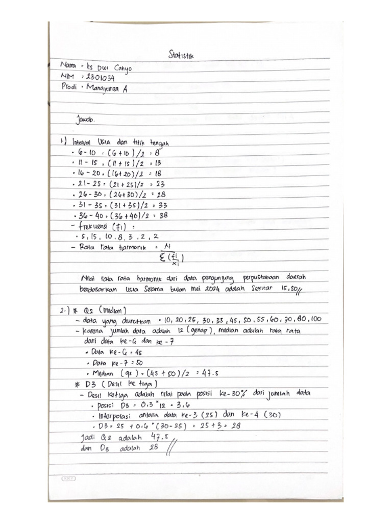 Statistik | PDF