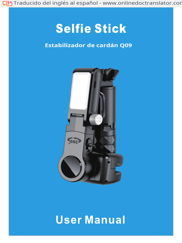 Q18-User Manual - En.es | PDF | Control remoto | Smartphone
