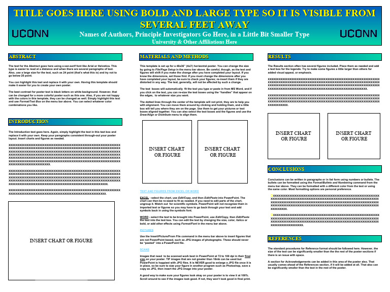 Poster-template-36x48white | Download Free PDF | Page Layout | Graphic ...