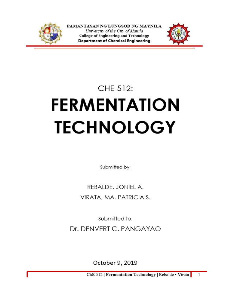 Fermentation Technology | PDF | Glycolysis | Fermentation