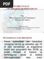 Ketentuan Pembentukan LKS Bipartit | PDF
