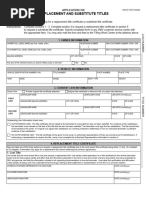 Form VTR-34 | PDF | Identity Document | Document