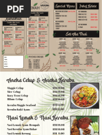 Garsa Kitchen Full Menu | PDF | Salad | Food And Drink Preparation