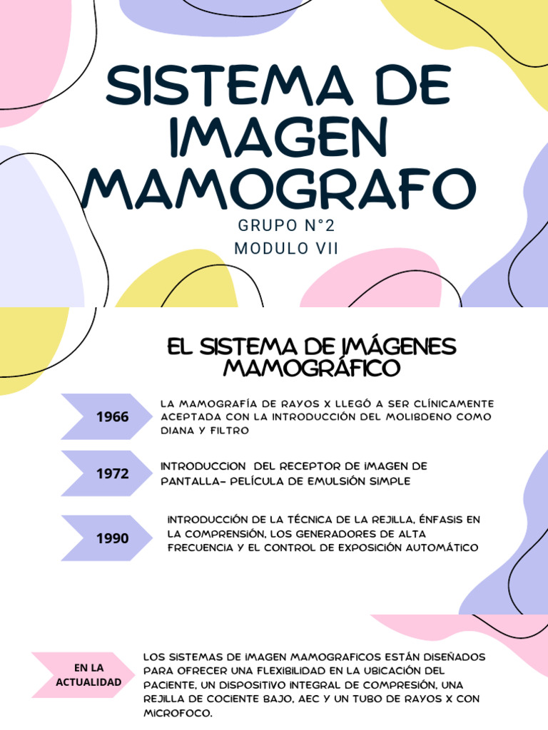 g2 Sistema de Imagen Mamografo PDF | PDF | Mamografía