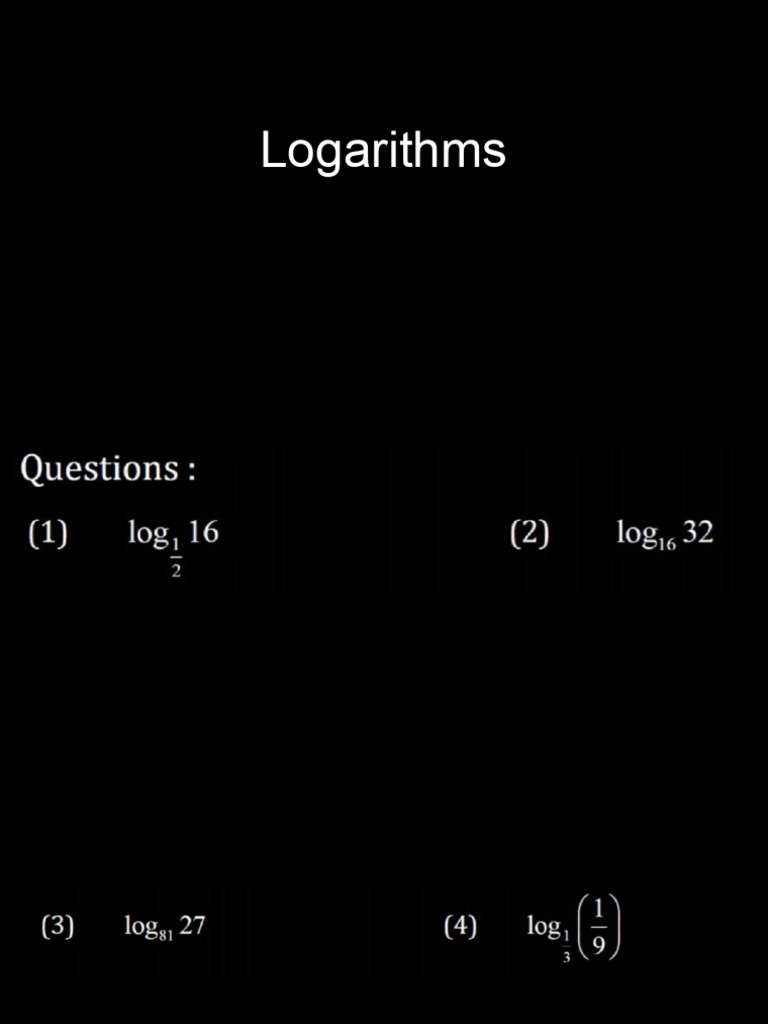 DPP 2 Logarithms 2 1718458465420 | PDF | Teaching Methods & Materials
