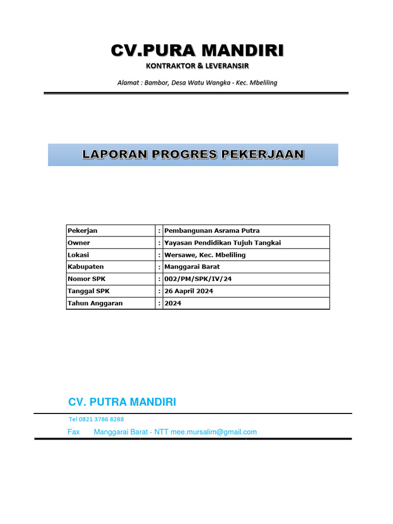 Laporan Minggu Ke-3 (KRM) | PDF